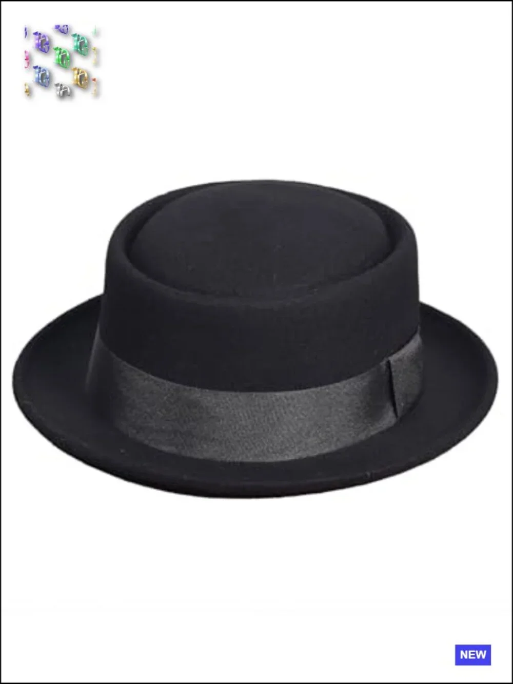 Accessories | Wool Felt Pork Pie Fedora Hat With Ribbon Bow Dome And ...